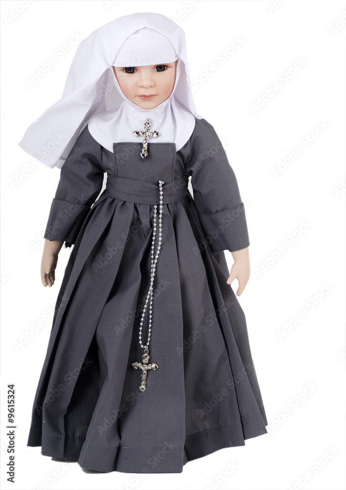Roman Catholic Nun Doll Stock Photo | Adobe Stock