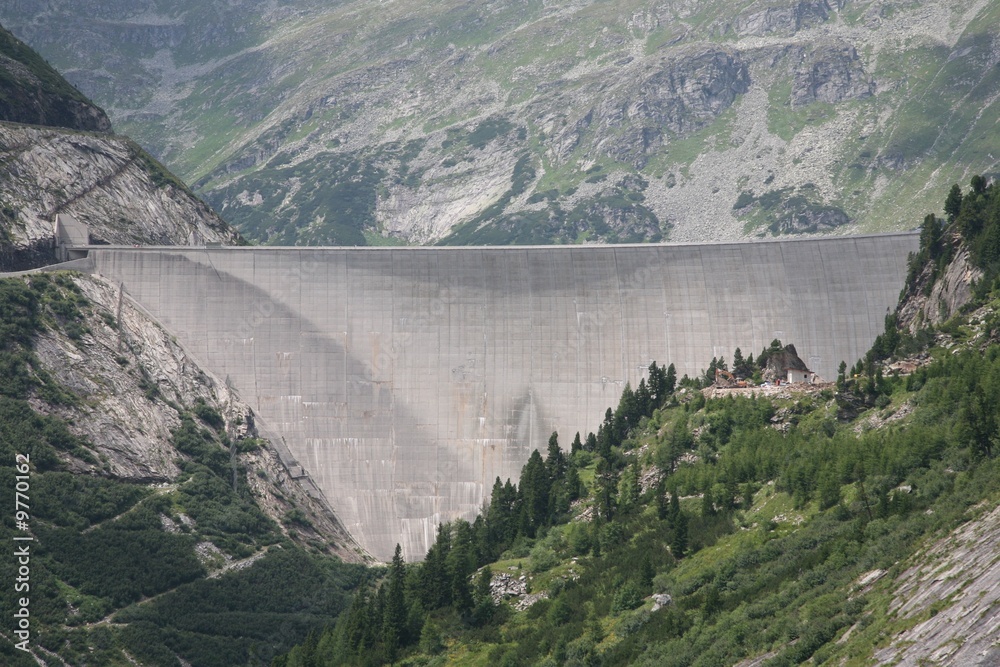 Maltatal Staudamm Stock-Foto | Adobe Stock