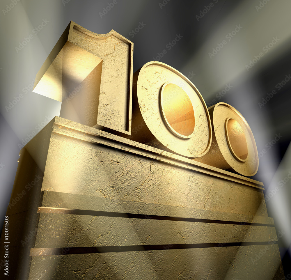 100 anniversary Stock Illustration | Adobe Stock