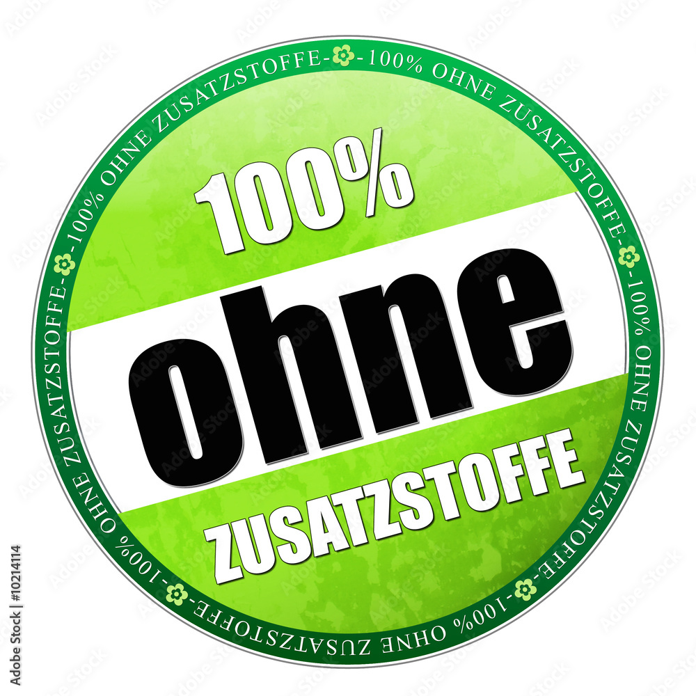 ohne zusatzstoffe Stock-Illustration | Adobe Stock