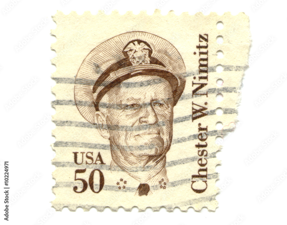 Old postage stamp from USA 50 cent Stock Photo | Adobe Stock