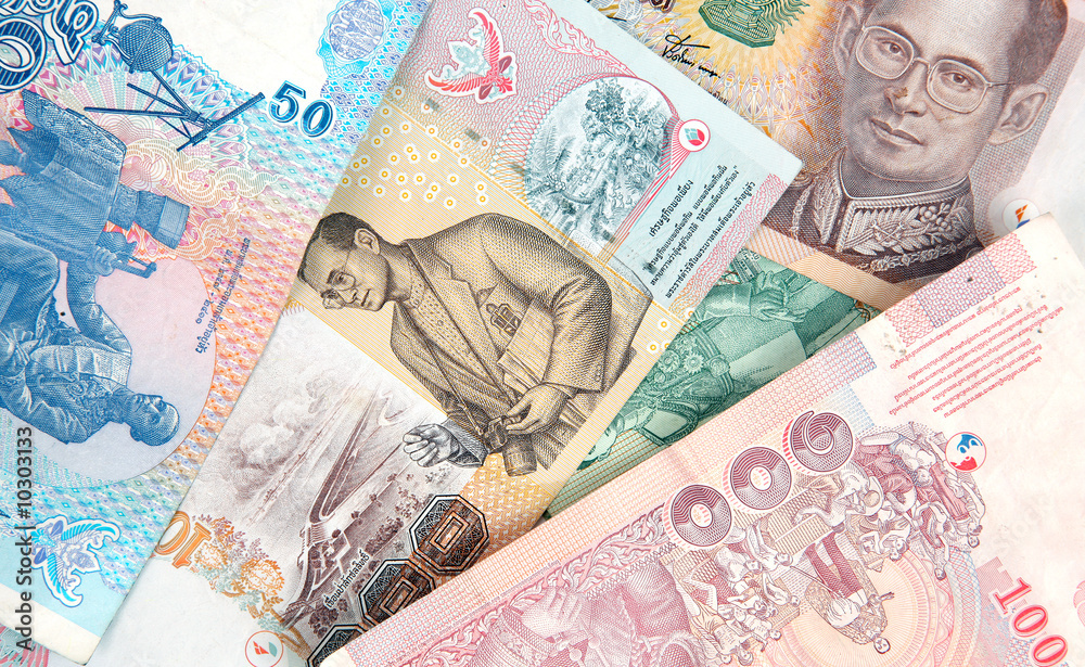Thai baht Stock Photo | Adobe Stock