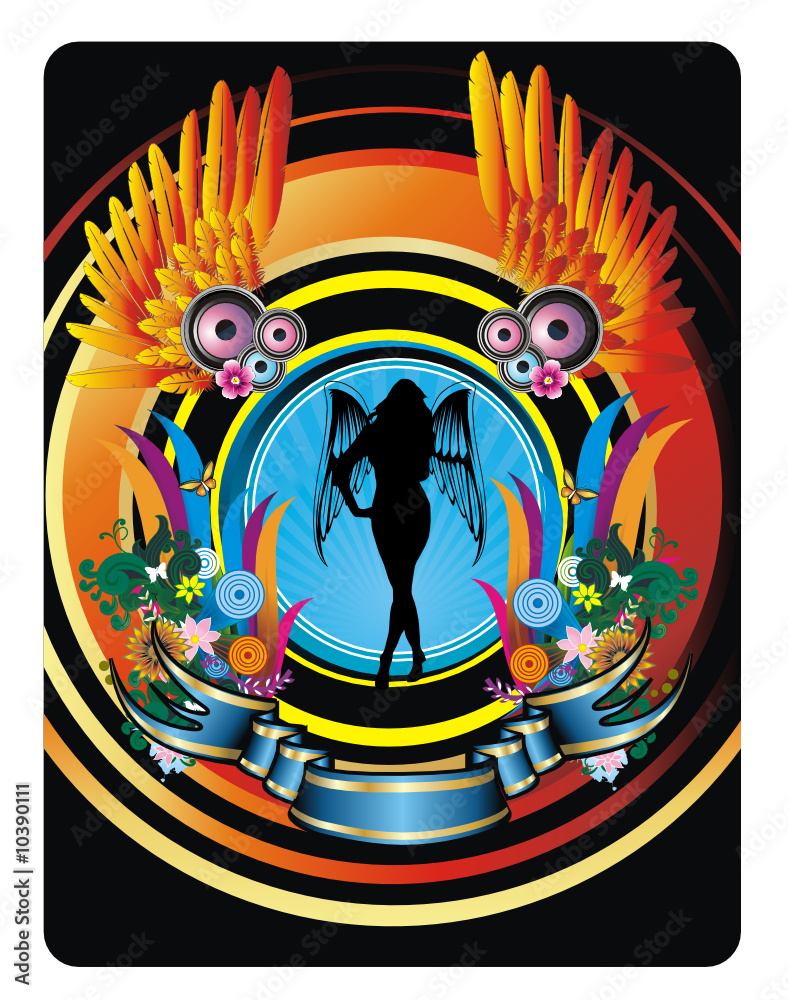 modelo en vector Stock Vector | Adobe Stock