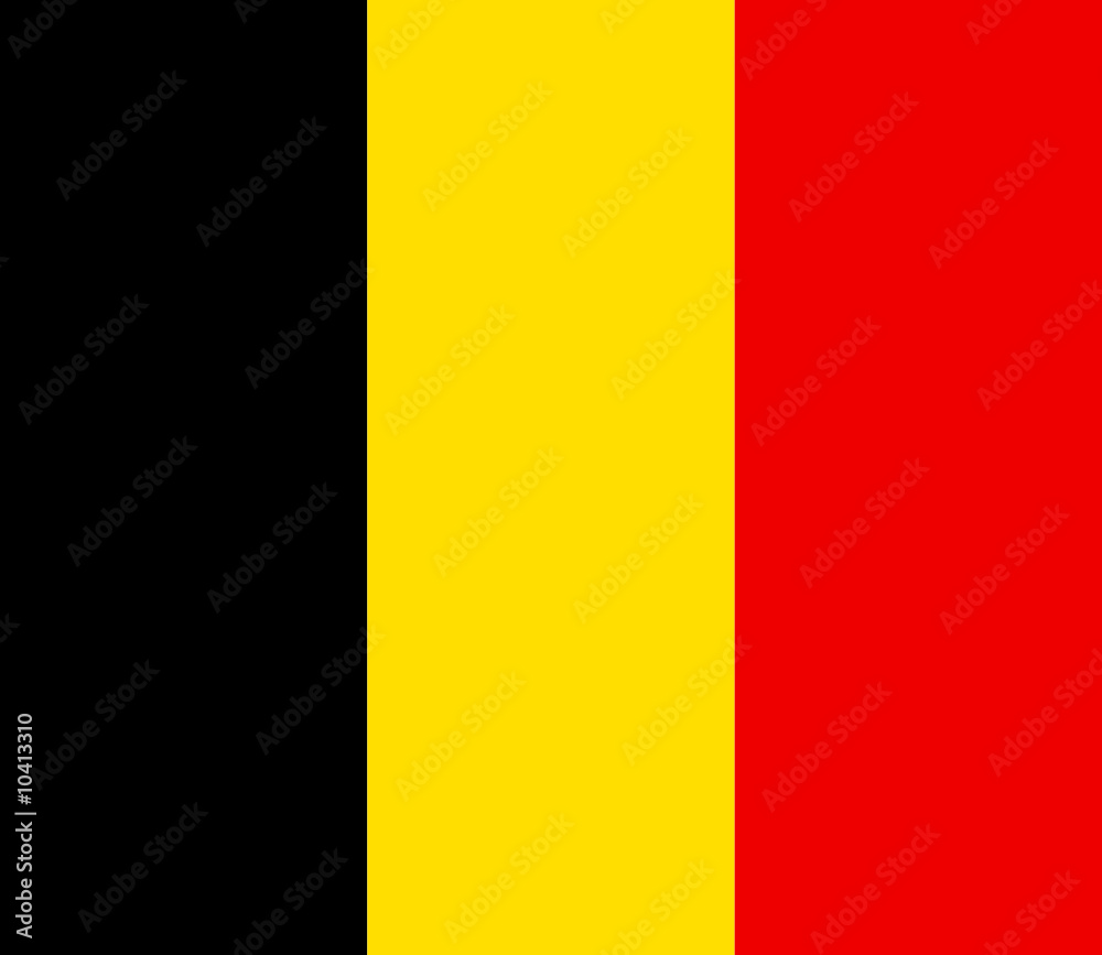 Bandiera Belgio Stock Vector | Adobe Stock