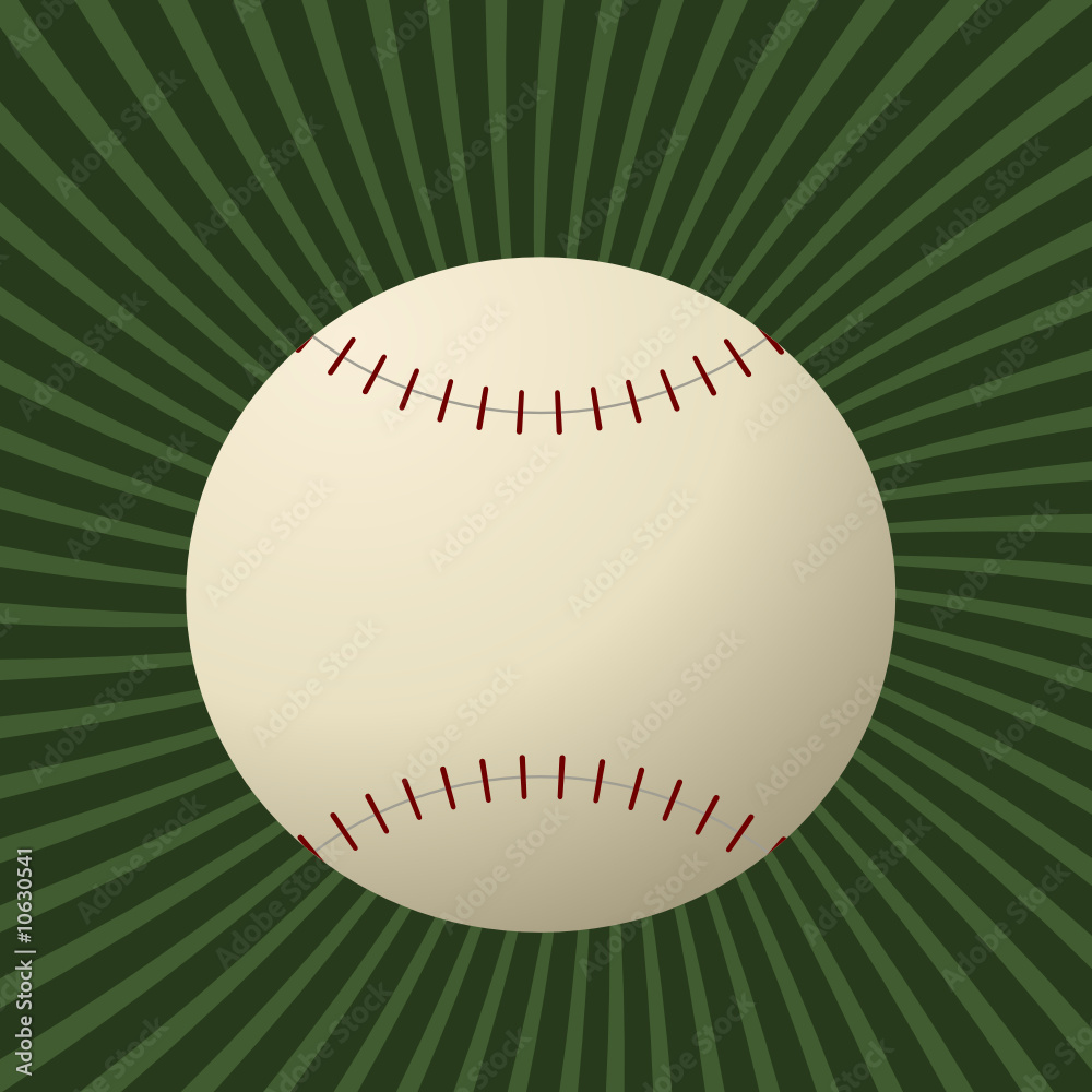 Editable modern vector baseball background Stock Vector | Adobe Stock