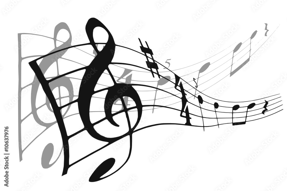 Noten Stock Vector | Adobe Stock