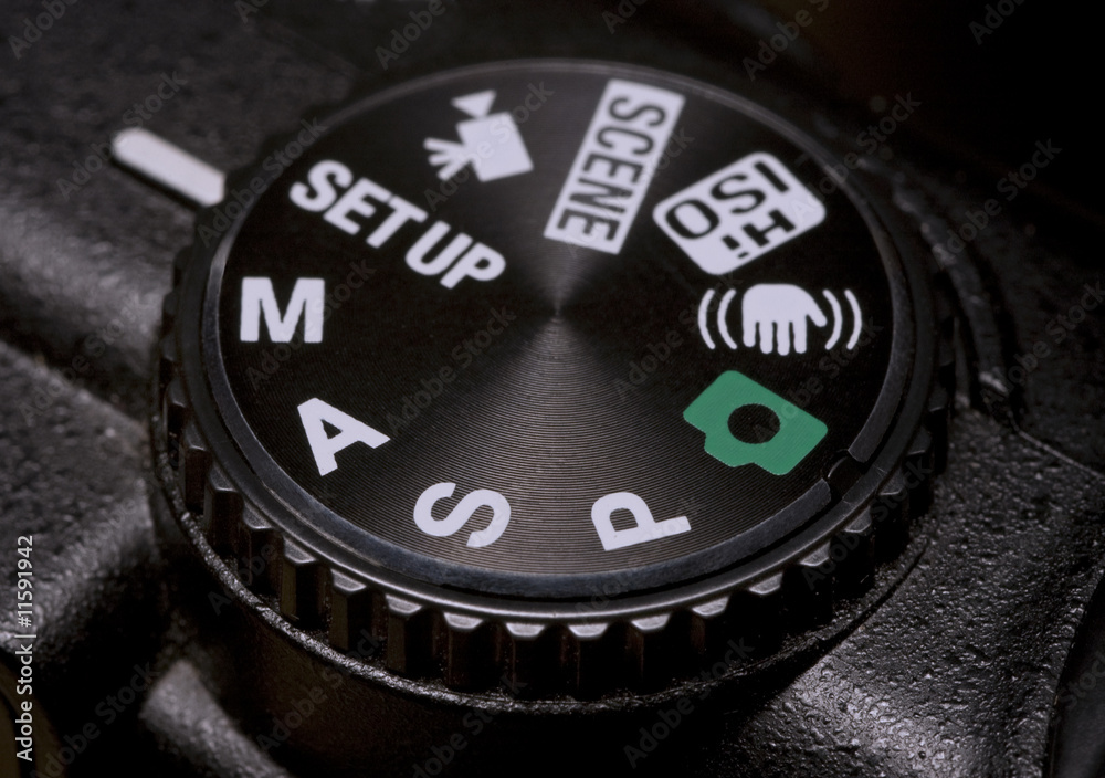 Setting Up (Command Dial in Digital Camera) Stock Photo | Adobe Stock