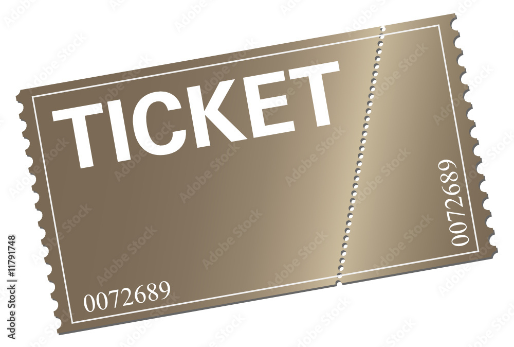 Ticket Stock-Vektorgrafik | Adobe Stock