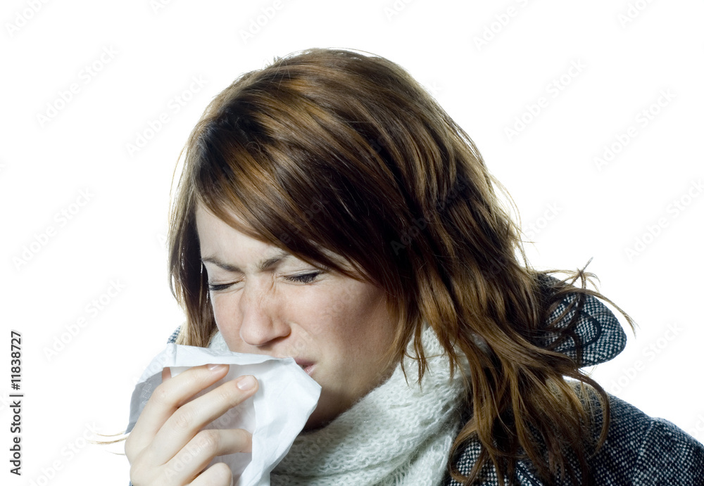 Schnupfen Stock-Foto | Adobe Stock