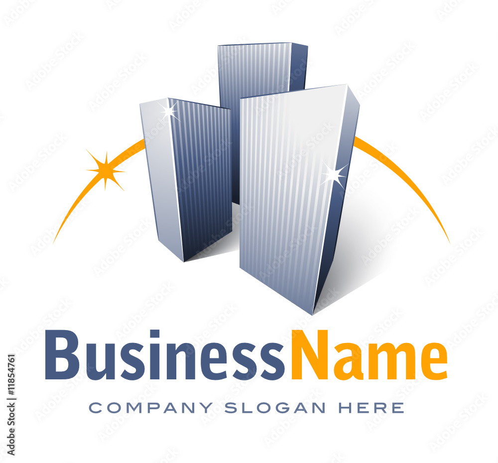 Business logo Stock Vector | Adobe Stock