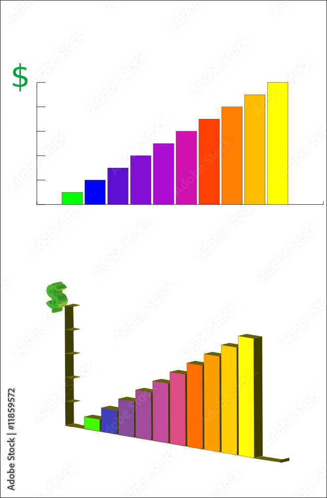 editable vector sales charts Stock Vector | Adobe Stock