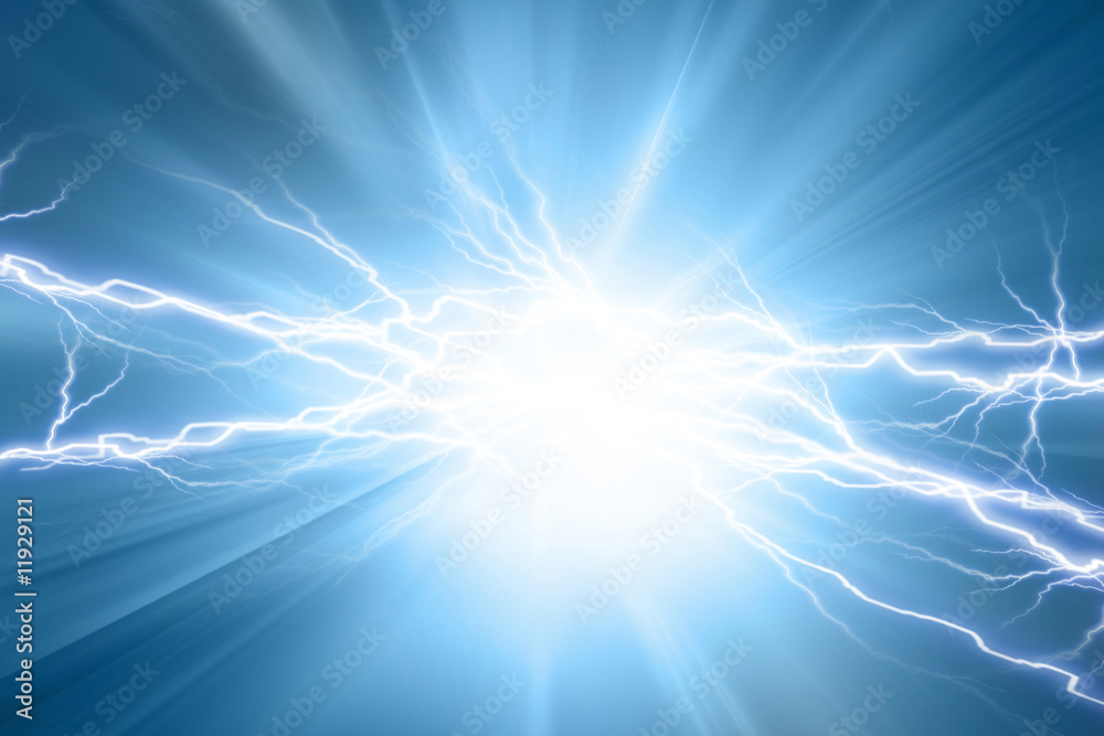 Electrical sparks Stock Illustration | Adobe Stock