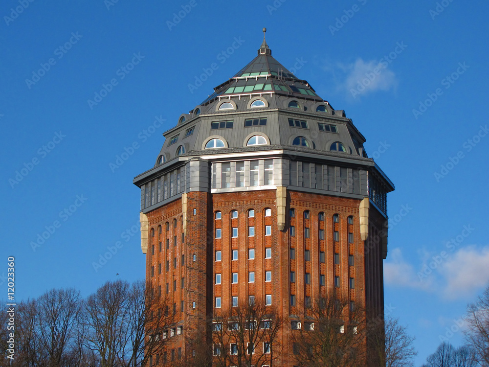 Wasserturm Sternschanze Stock Photo | Adobe Stock