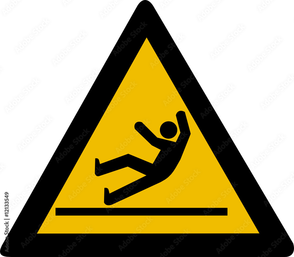Warning sign - accident Stock Vector | Adobe Stock