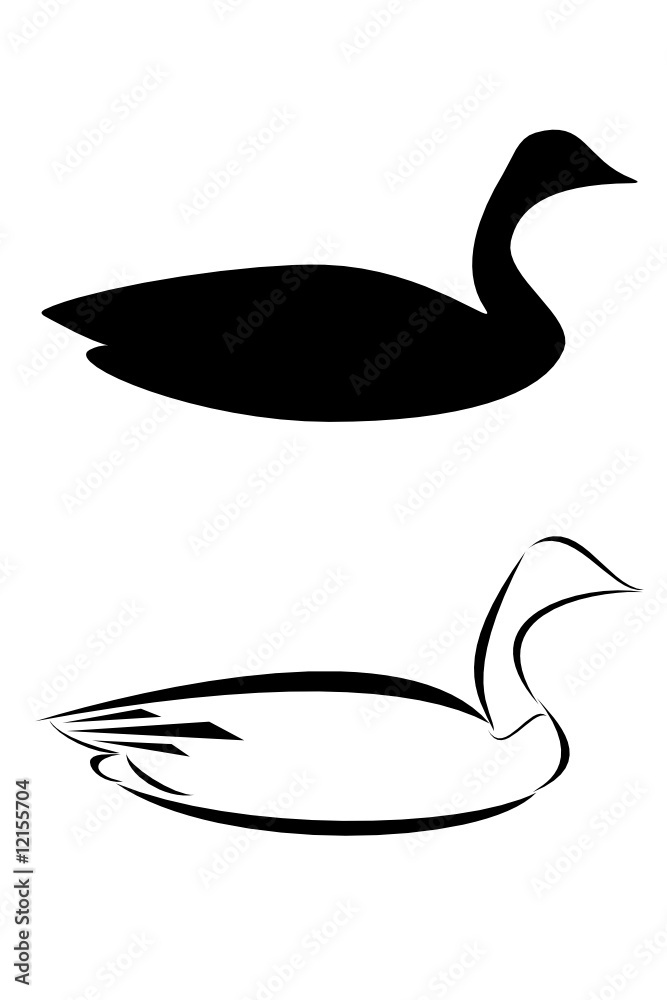 Tribal Goose Tattoos