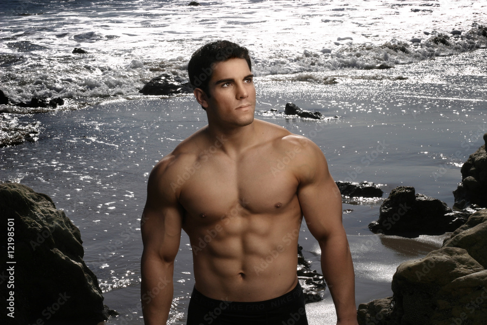 Bodybuilder Portrait Stock Photo | Adobe Stock