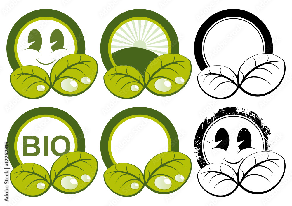 bio logo symbol Stock Vector | Adobe Stock