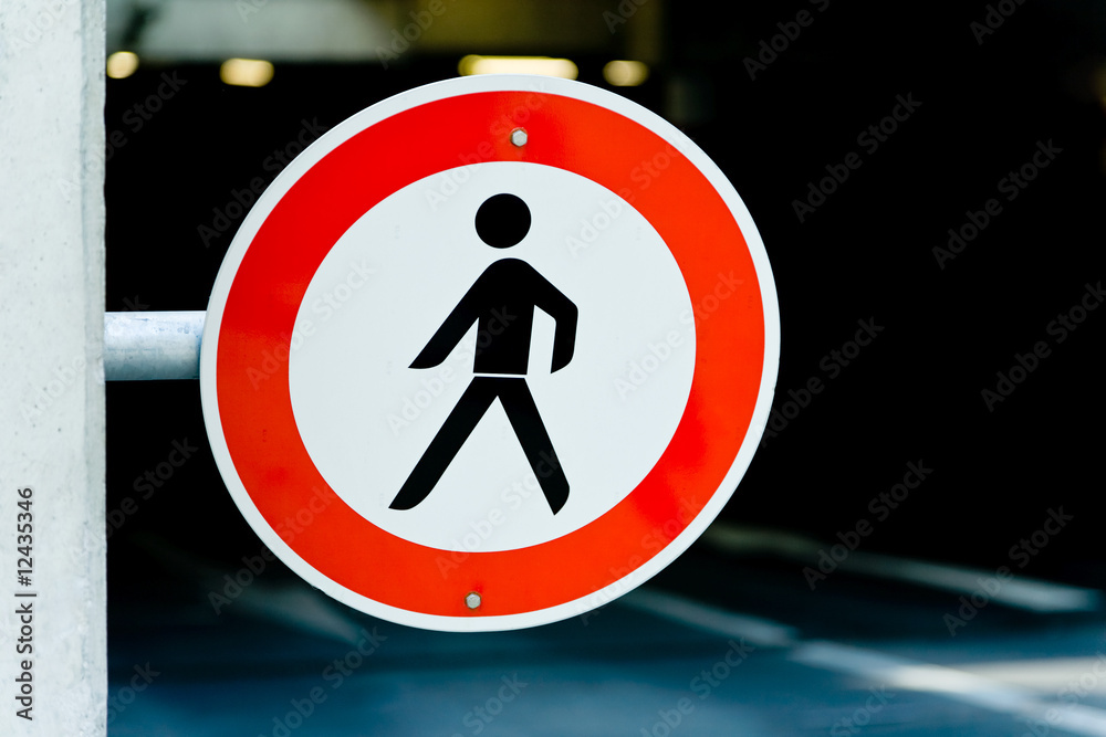 Verbotsschild Stock Photo | Adobe Stock