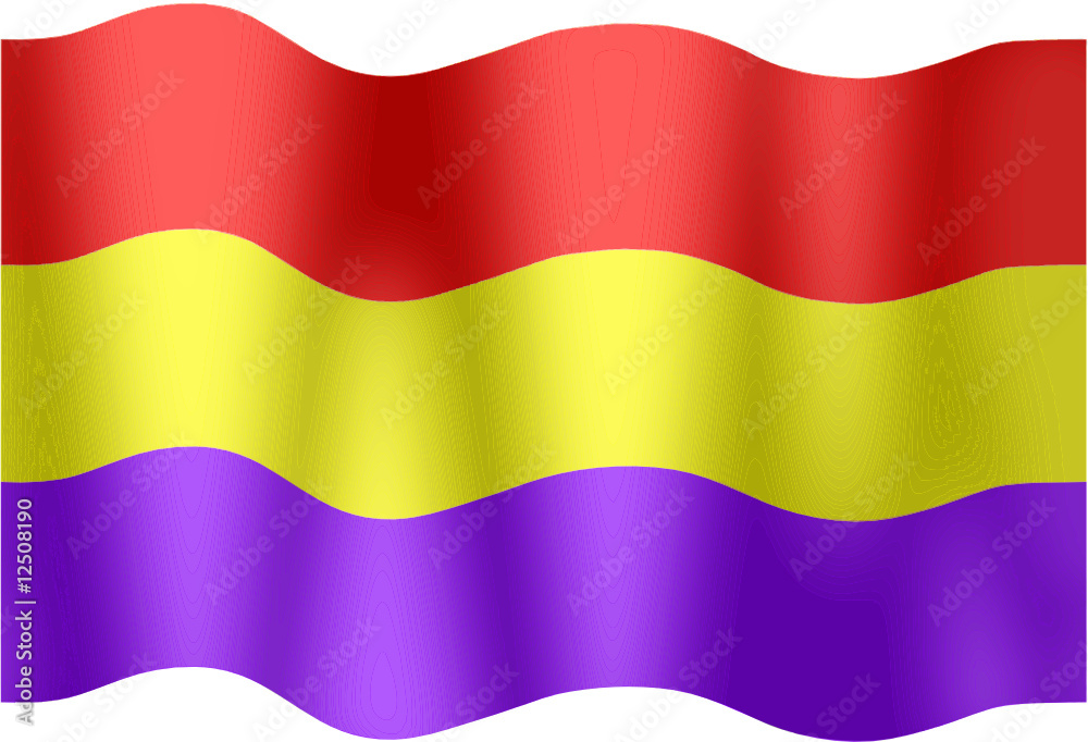 Bandera republicana vector de Stock | Adobe Stock