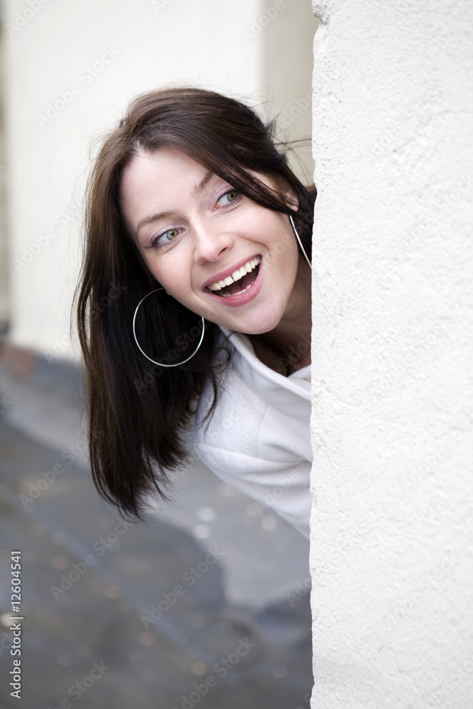 Peeking Around Corner
