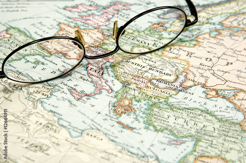 Vintage Map and Chart Stock Photo | Adobe Stock