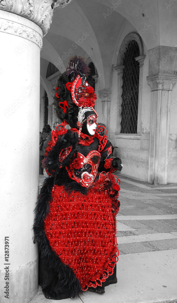 Red Carnival Dress Stock Photo | Adobe Stock