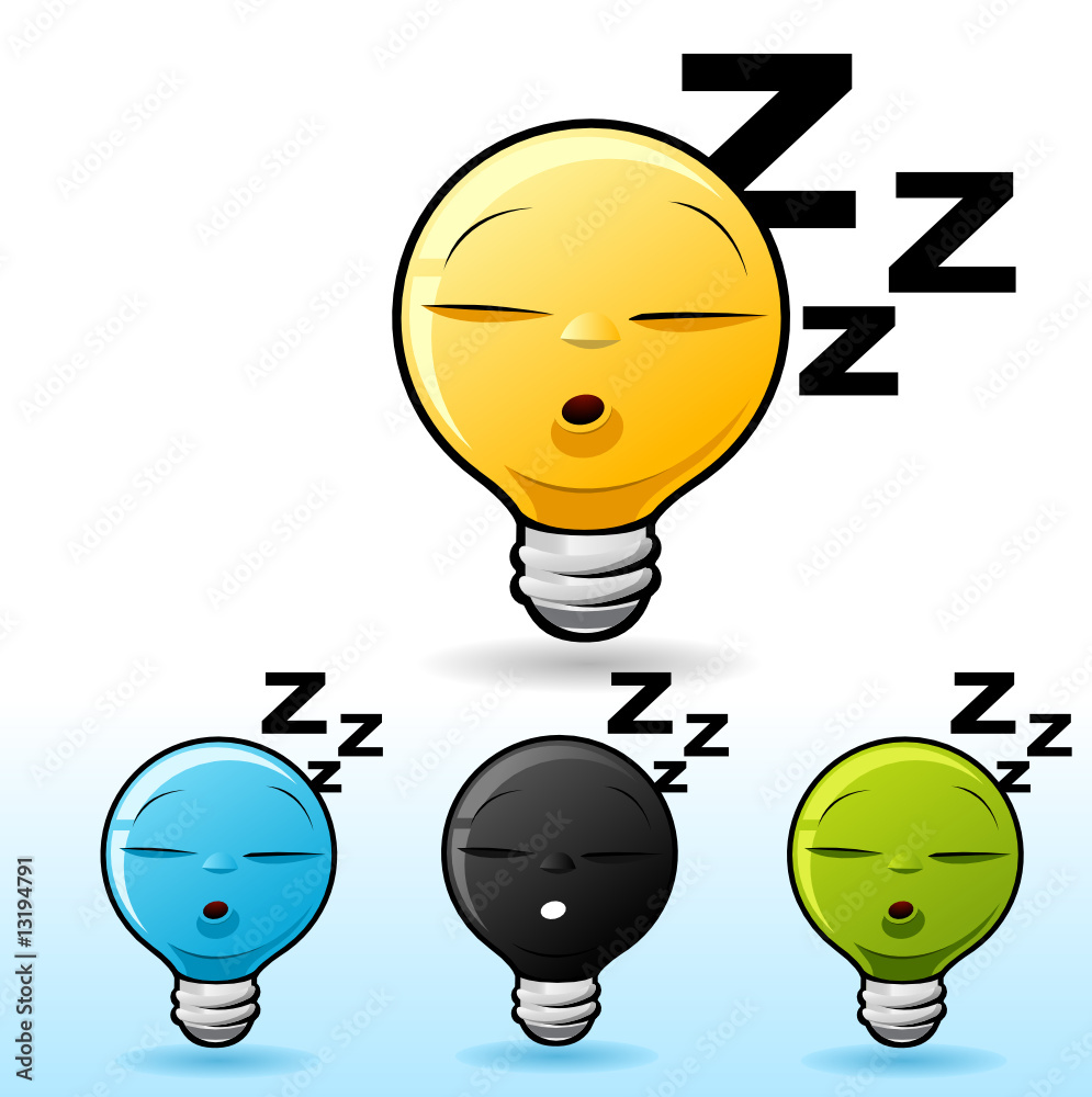 Light Bulb Smiley Face