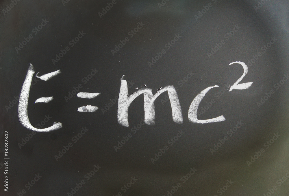 e=mc2 Stock Photo | Adobe Stock