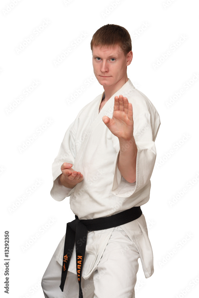 Karate man Stock Photo | Adobe Stock