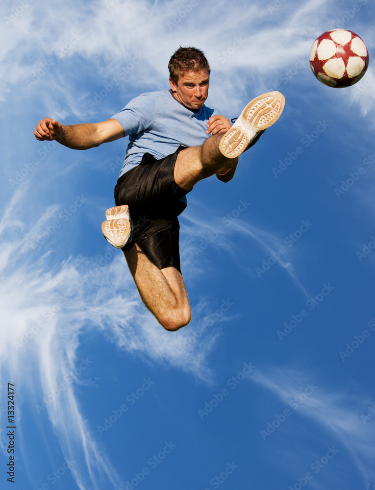 High kick Stock Photo | Adobe Stock
