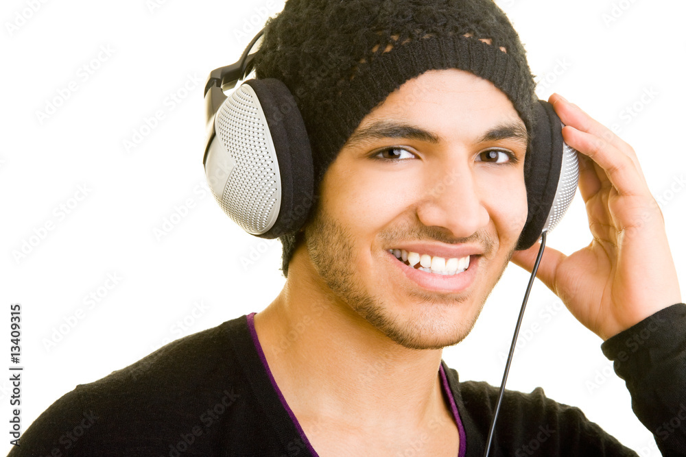 Musik hören Stock Photo | Adobe Stock