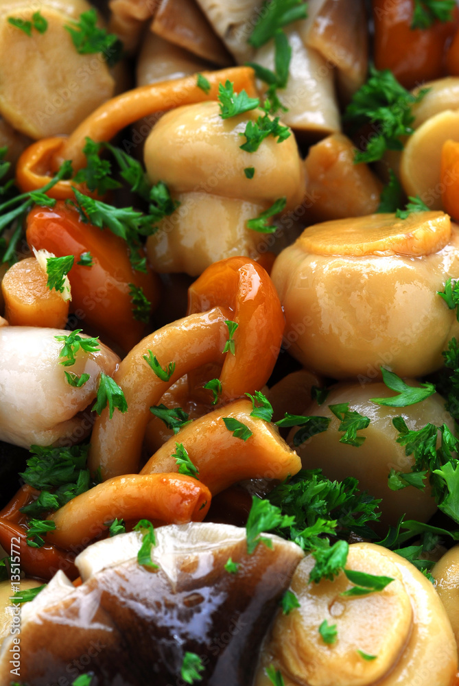 Funghi trifolati - Antipasti Stock Photo | Adobe Stock