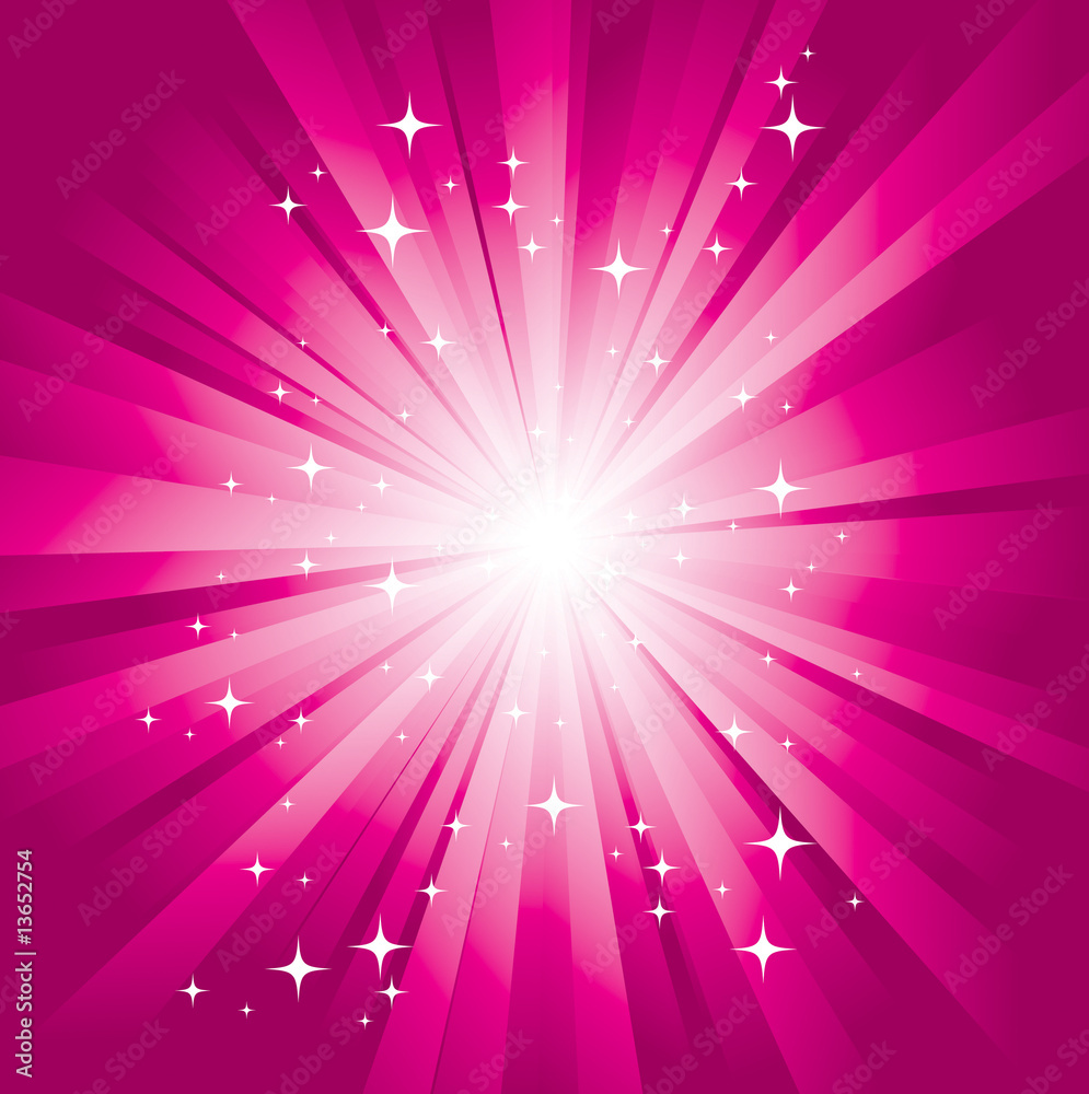 Realistic pink shine with line gradients. Stock Vector | Adobe Stock