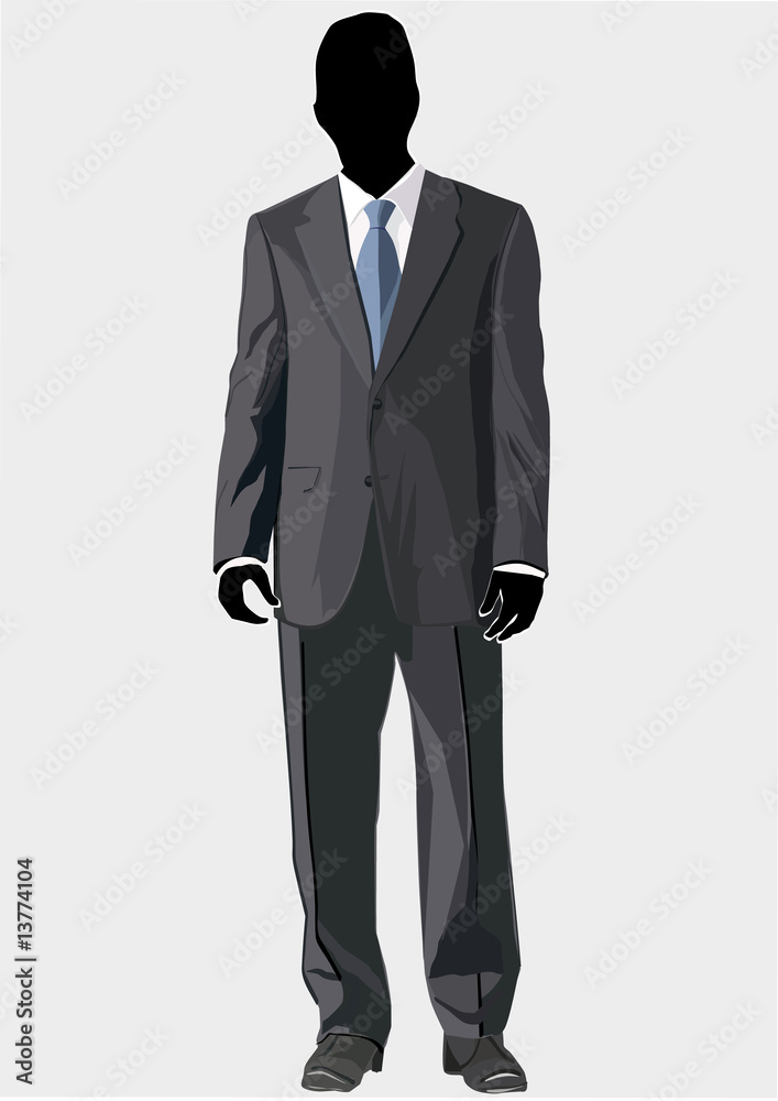 Suit And Tie Template