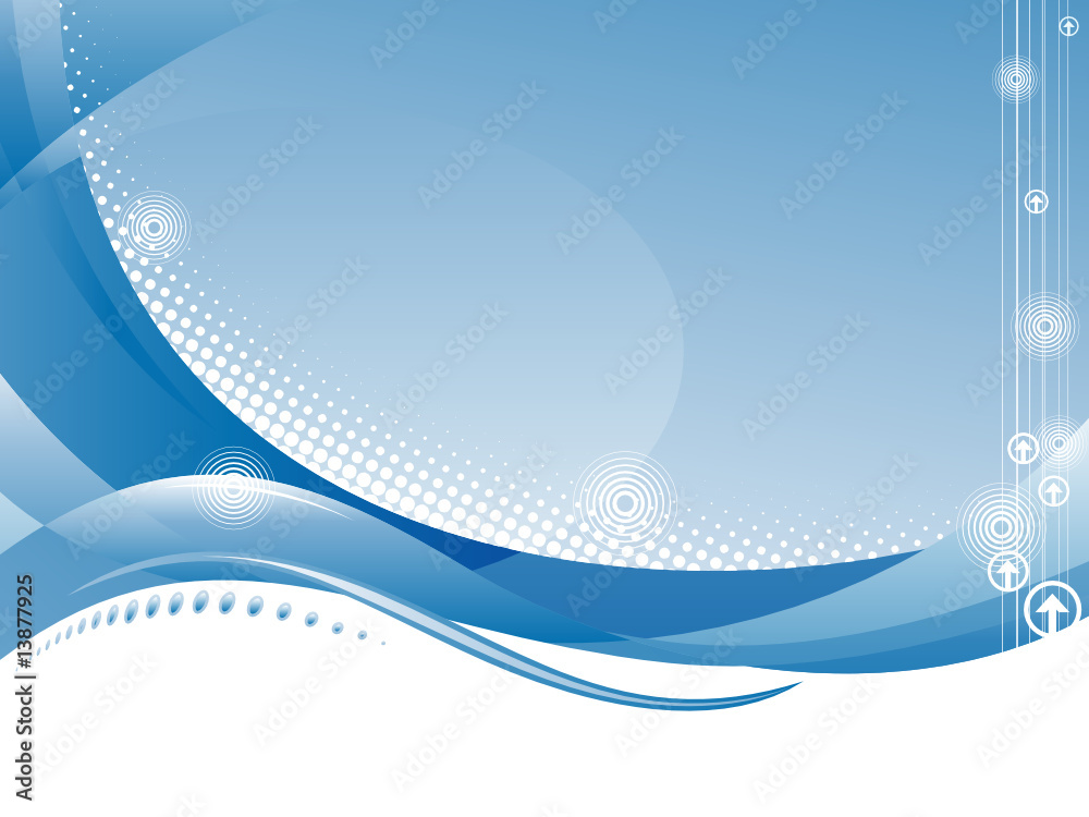 Website template of technology background, vector layered. Stock Vector ...