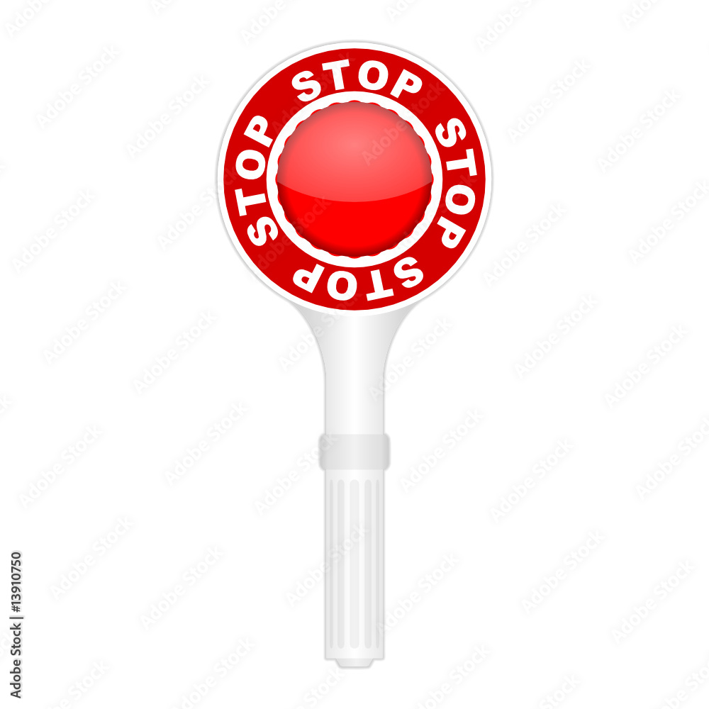 stop-kelle Stock Vector | Adobe Stock