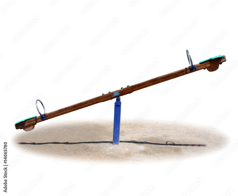 seesaw Stock Photo | Adobe Stock