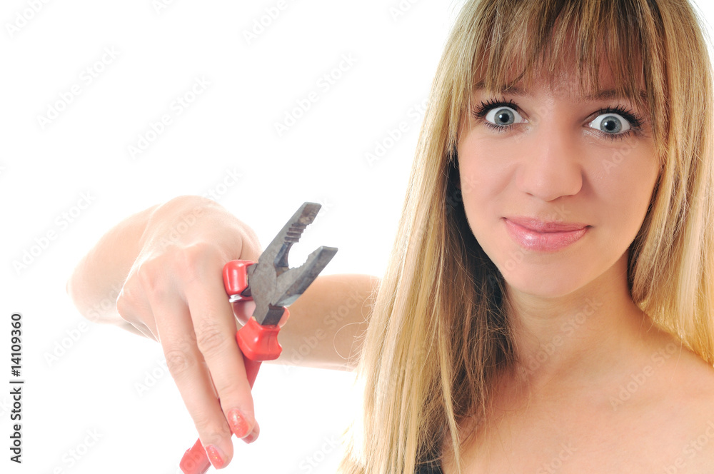 woman tool Stock Photo | Adobe Stock