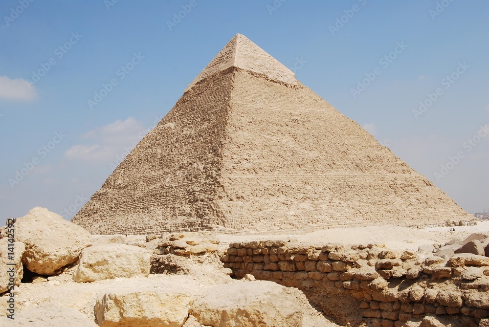 Pyramide de Khéops Stock Photo | Adobe Stock