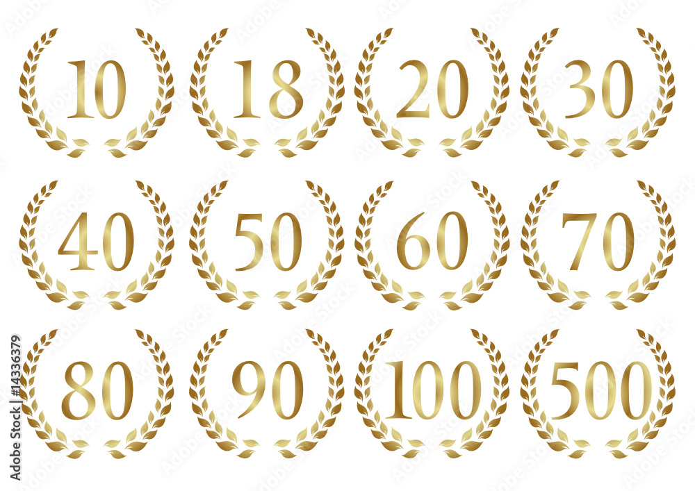 Ehrenkranz Stock-Vektorgrafik | Adobe Stock