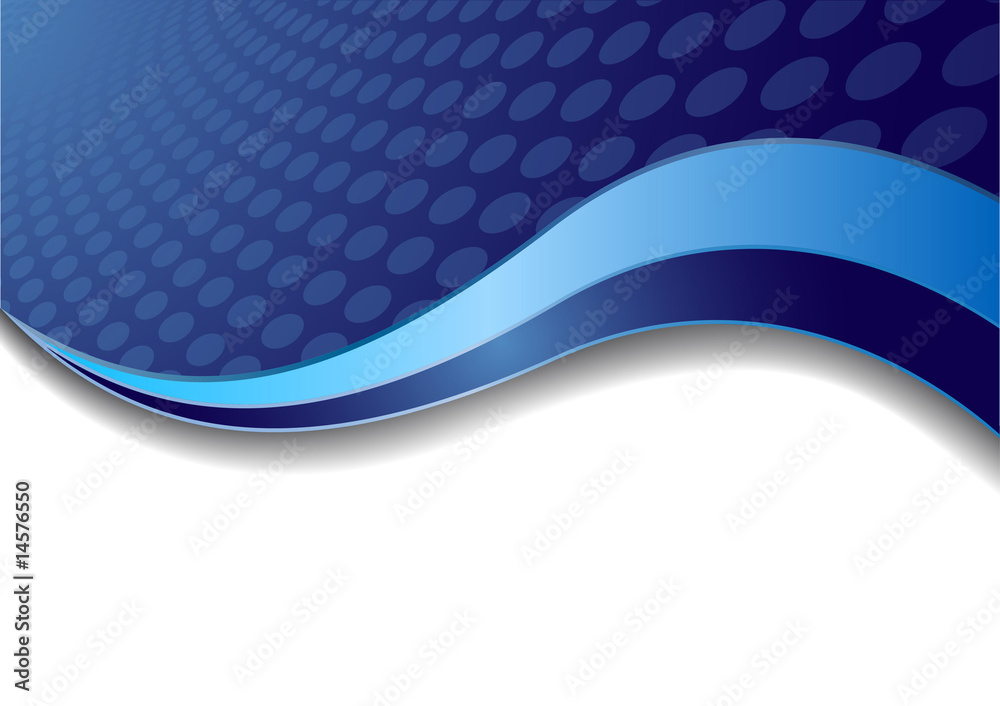 Vector blue background with circle; clip-art Stock Vector | Adobe Stock