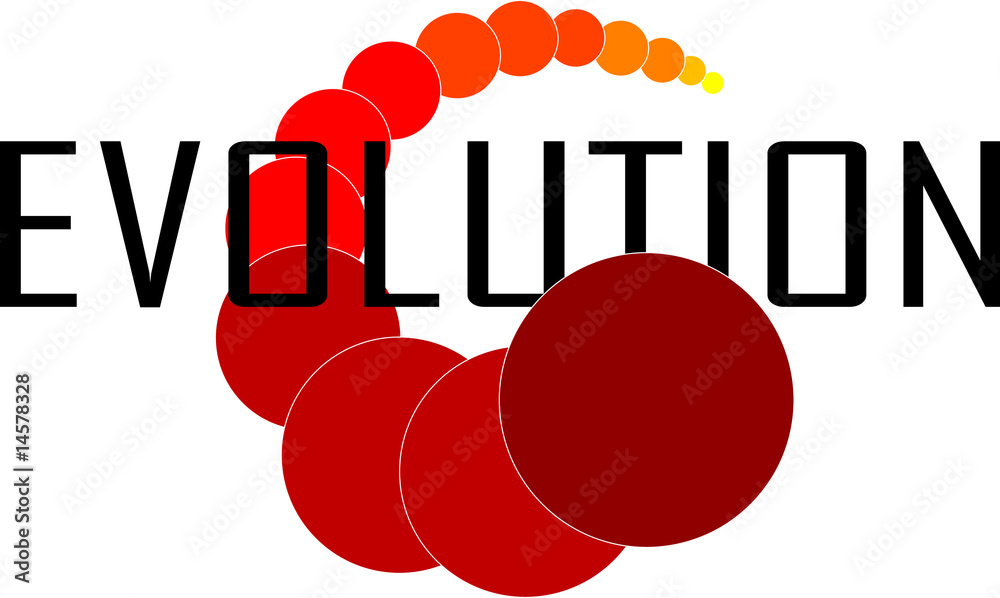 Evolution logo vector de Stock | Adobe Stock