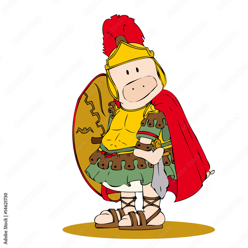 Roman centurion pig Stock Vector | Adobe Stock