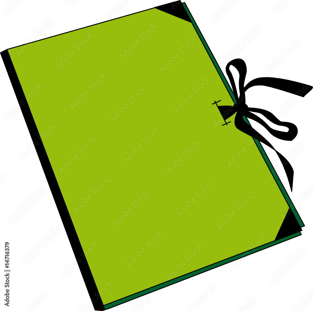 Mappe grün Stock-Vektorgrafik | Adobe Stock
