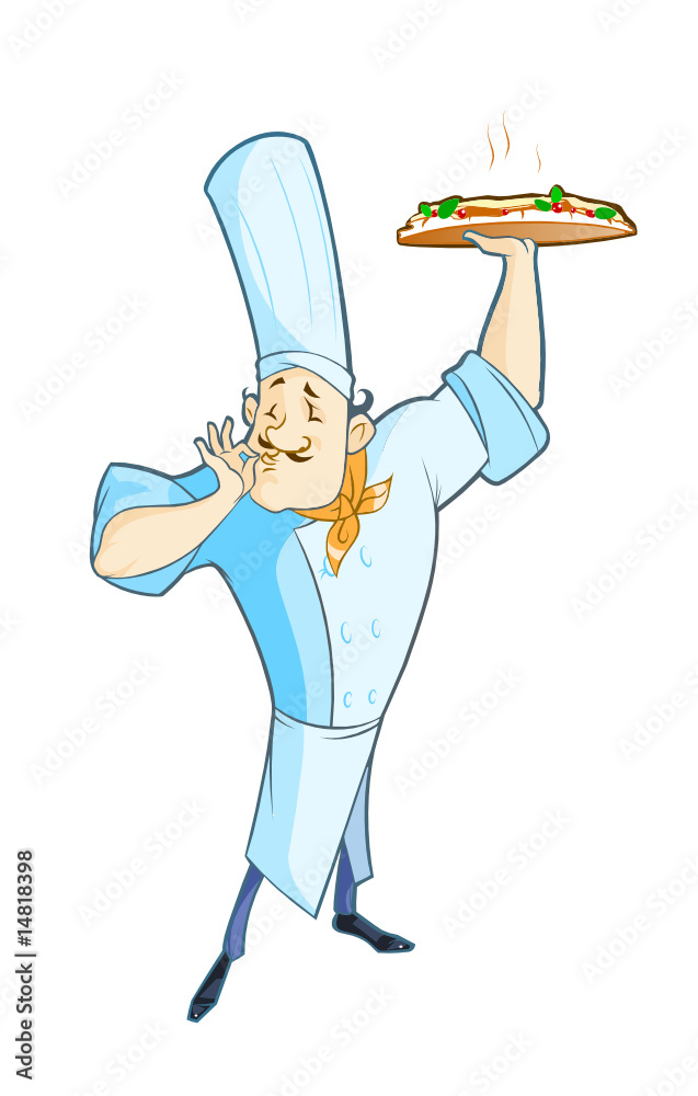 Chief cook Stock Vector | Adobe Stock