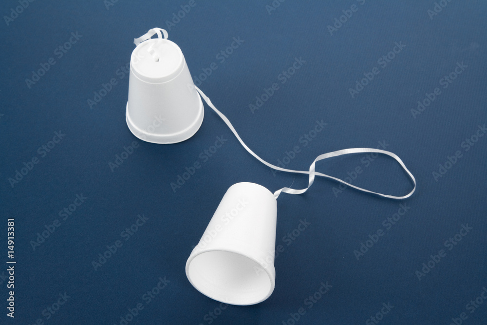 Cup Phone Stock Photo | Adobe Stock