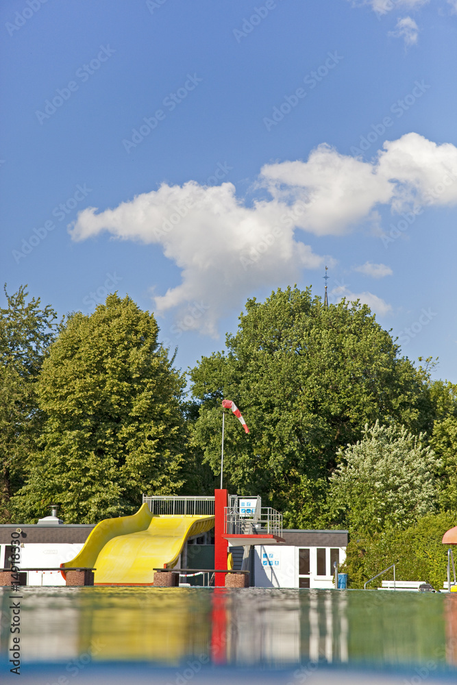 Freibad Stock Photo | Adobe Stock