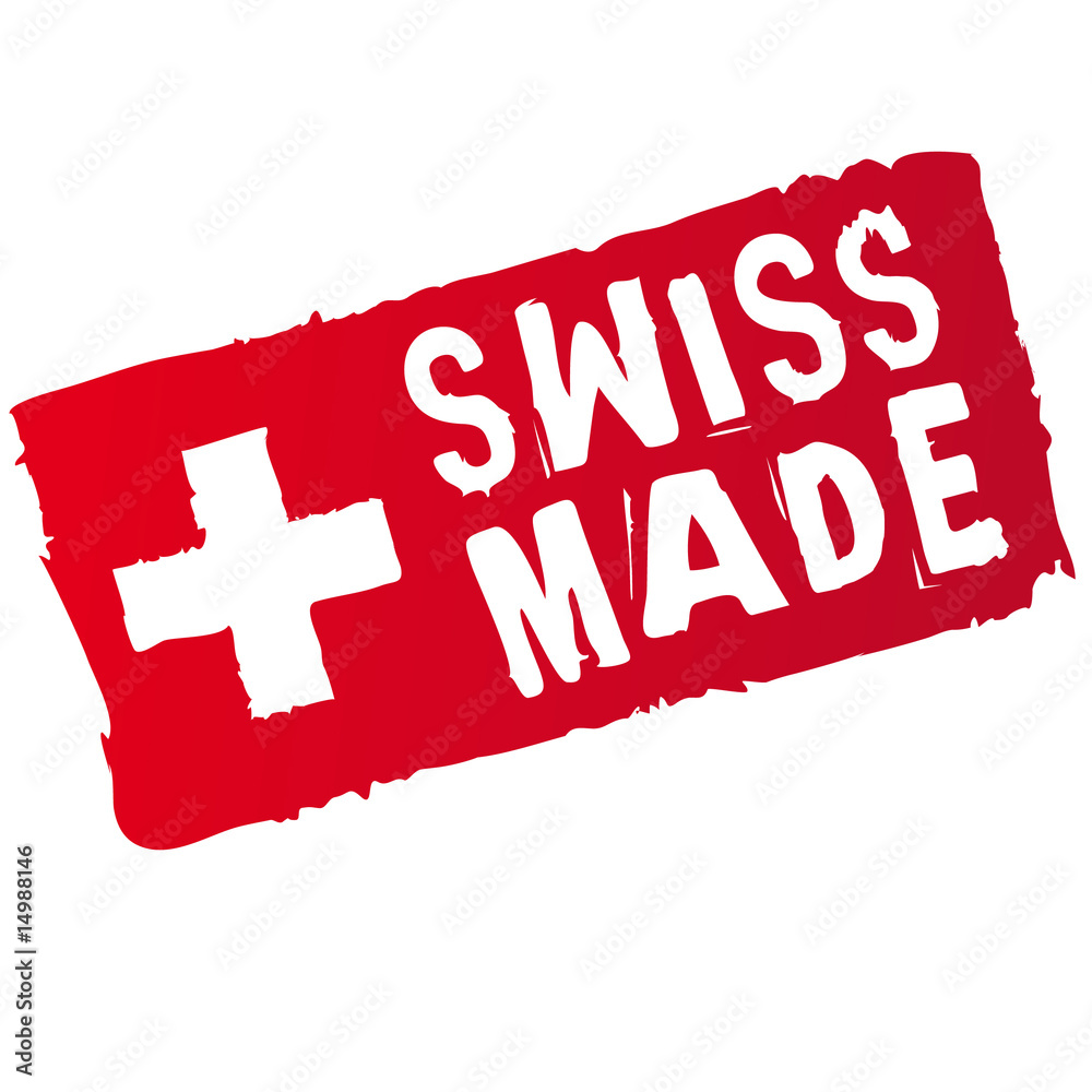 swiss made stempel Stock Vector | Adobe Stock