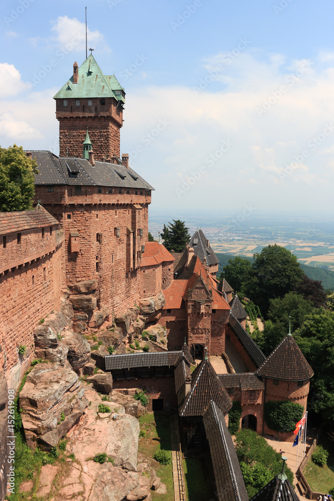 Haut-Koenigsbourg / Elsass / Frankreich Stock-Foto | Adobe Stock