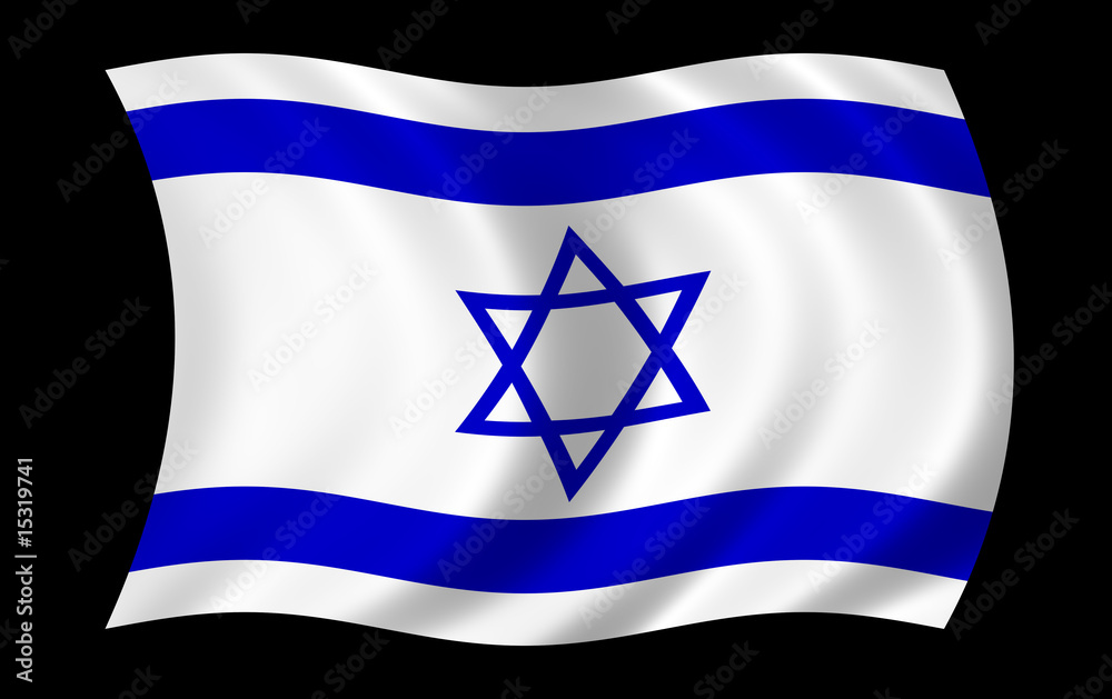 Drapeau Israel Stock Illustration | Adobe Stock